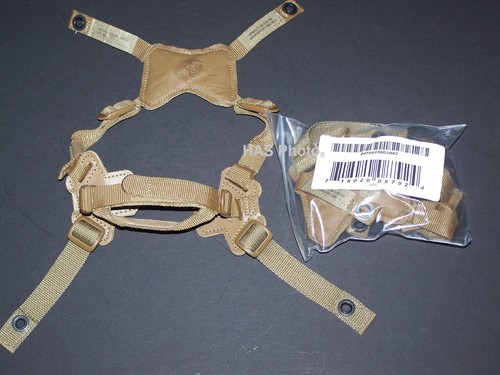 USMC Helmet Coyote Chin Strap Retention X Harness LCMH Large Medium ...