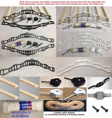 Pulley Clothes Airer Ceiling Maid Victorian Laundry Rack Maiden Kitchen ...