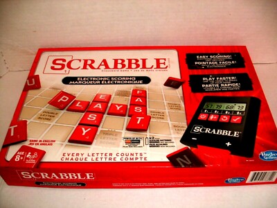 Scrabble Game with Electronic Scoring | eBay