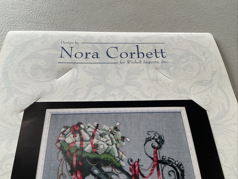 Santa's Sleigh Cross Stitch Pattern Mirabilia Christmas Eve Couriers ...