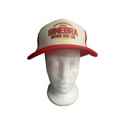 Barangay Ginebra San Miguel Mesh Cap. PBA Sourvenir Collection | eBay