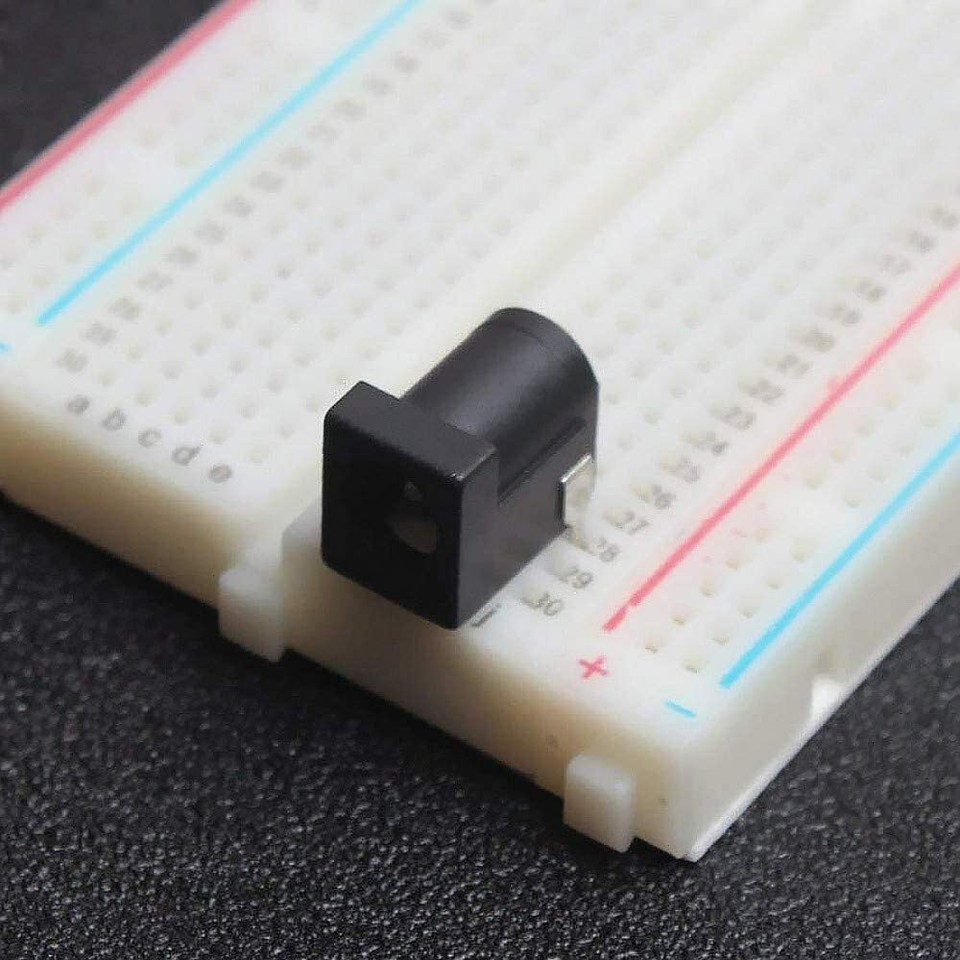 Breadboard-Friendly 2.1mm PCB Mounting Female DC Power Barrel Jack | eBay
