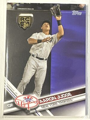 2020 Topps #RCR-AJ Aaron Judge Rookie Card Retrospective RC Logo ...