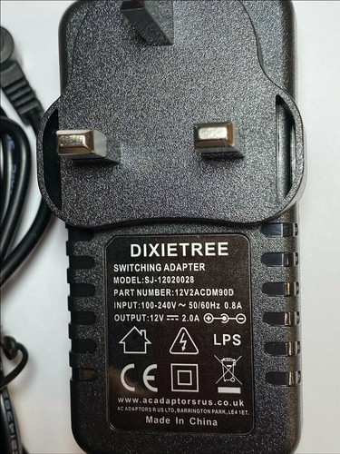 12V HITACHI LS-1000 LS-1000-EMEA EXTERNAL HARD DRIVE AC-DC ADAPTOR | eBay