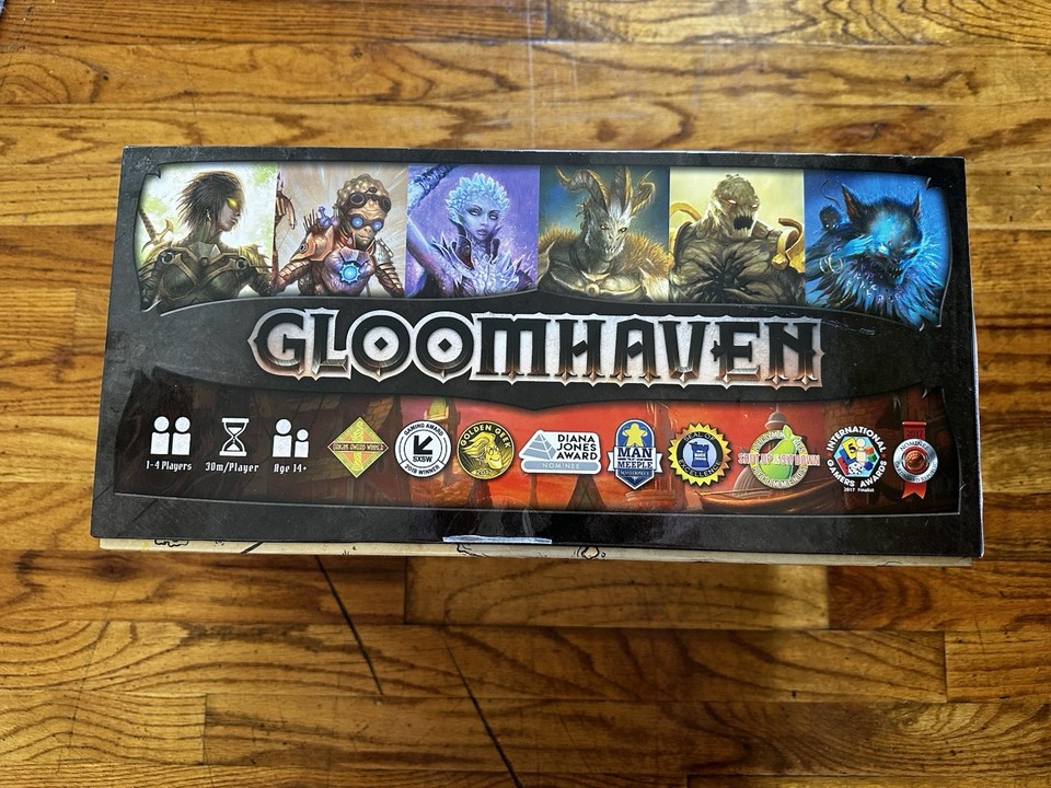 Gloomhaven Board Game – New Open Box – Unpunched, Complete ...
