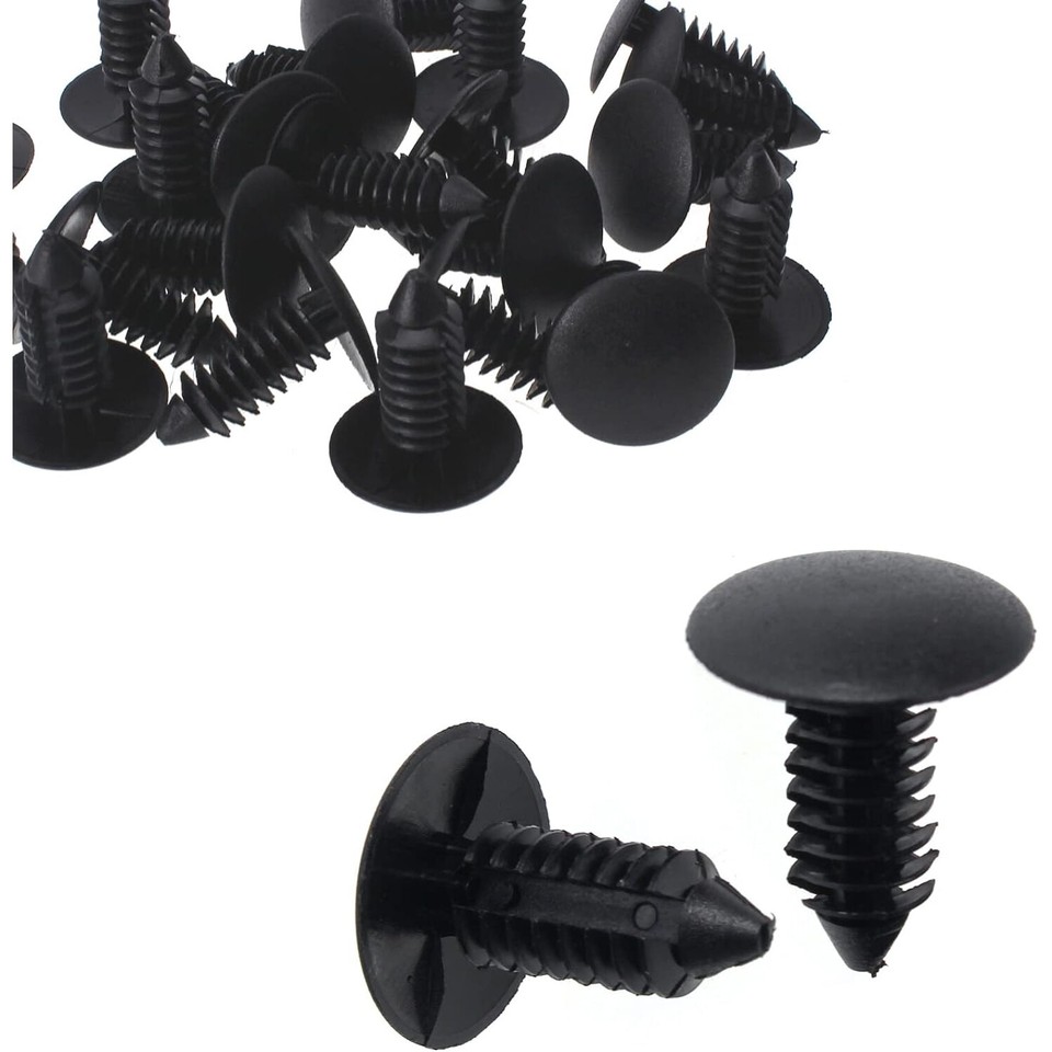 100pcs Nylon Retainer Clips Christmas Tree Fasteners for GM 1595864 ...