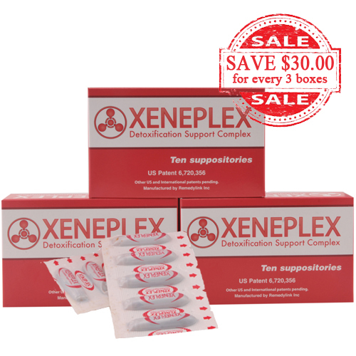 Xeneplex Chemical, Plastic, Drug Removal Chelation Therapy 3 Boxes $30. ...