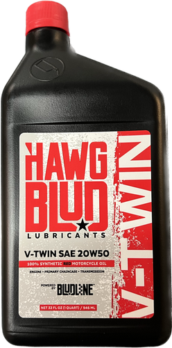 Blud Lubricants HAWGBLUD SAE 20W-50 V-Twin Motorcycle Oil | eBay