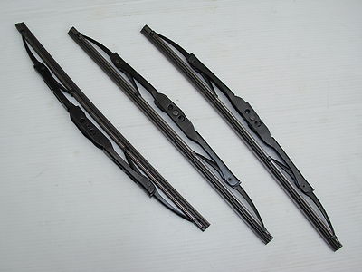 LAND ROVER DEFENDER WINDSCREEN WIPER BLADE SET 13" FRONT & REAR WIPERS ...