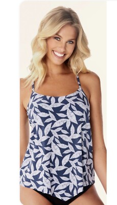 Miracle Brands Women's Slimming Control High Neck Tankini Swim ...