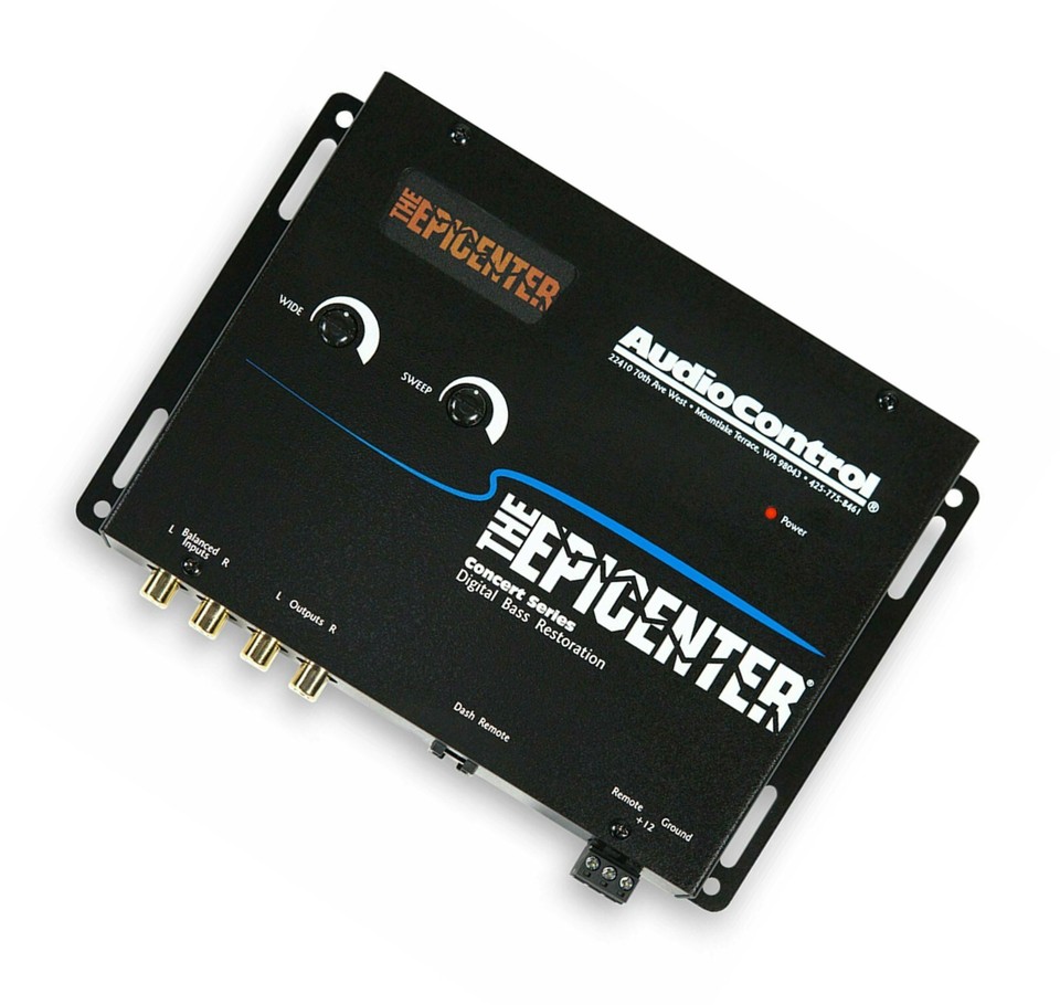 AUDIOCONTROL THE EPICENTER CAR AUDIO BASS RESTORATION EQUALIZER BLACK ...