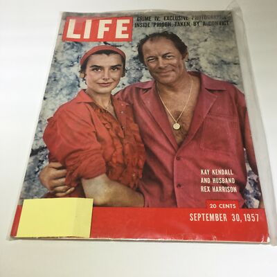 VTG Life Magazine September 30 1957 - Kay Kendall & Rex Harrison Inside ...