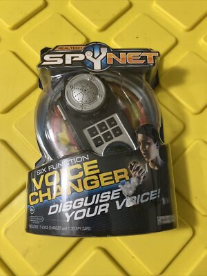SPYNET Voice Changer Real Tech Six Function Disguise Voice 2010 Jakks ...