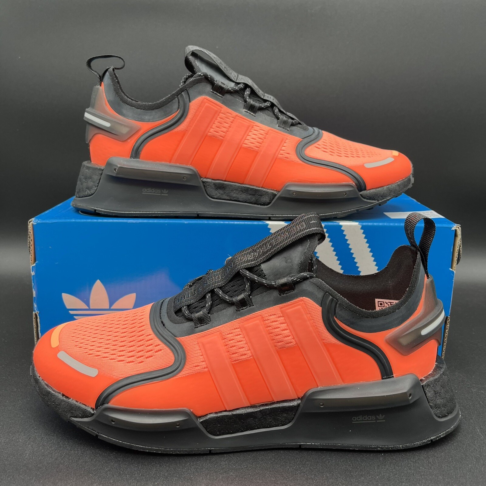 Adidas NMD_V3 Orange Beam Black Men's Sneakers Multi Size GX2088 NEW | eBay