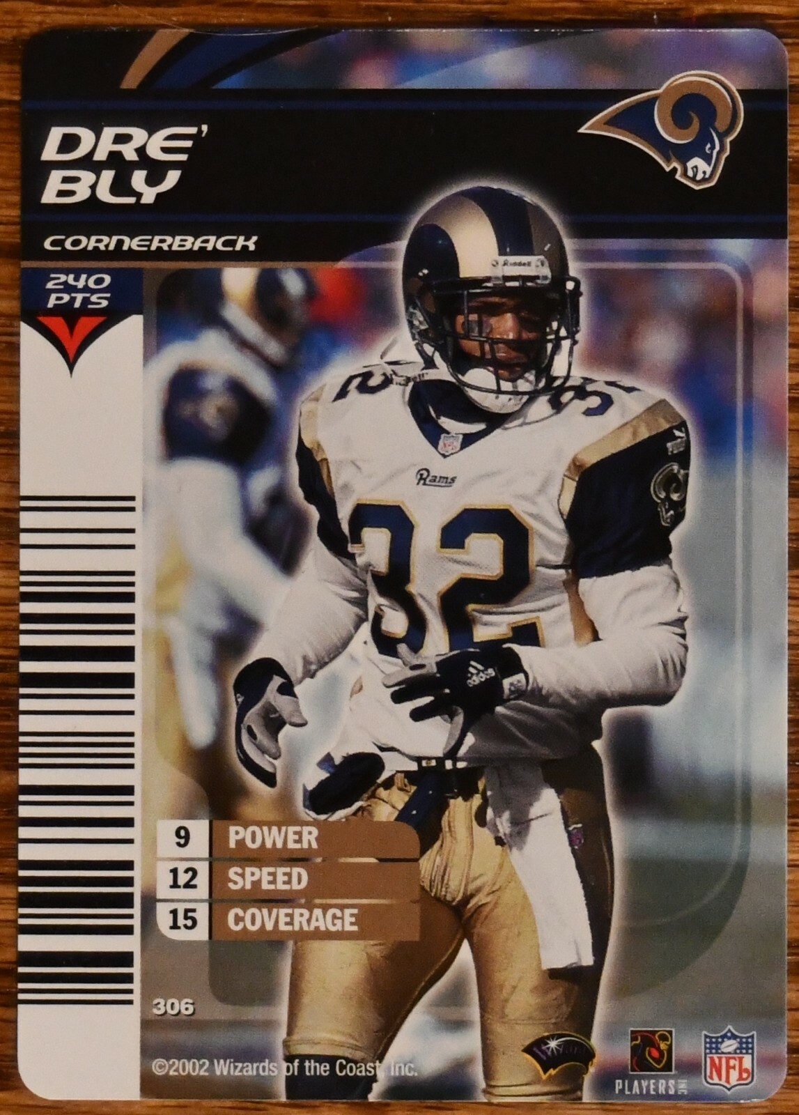 2002 NFL Showdown #306 Dre Bly St. Louis Rams | eBay