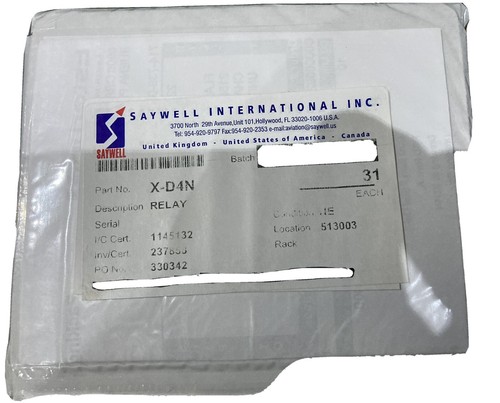 X-D4N By leach International. New .Unopened In Sealed Box 31 In ...