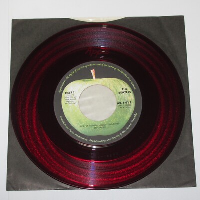 THE BEATLES HELP JAPAN 7" AR-1412 REDWAX | eBay