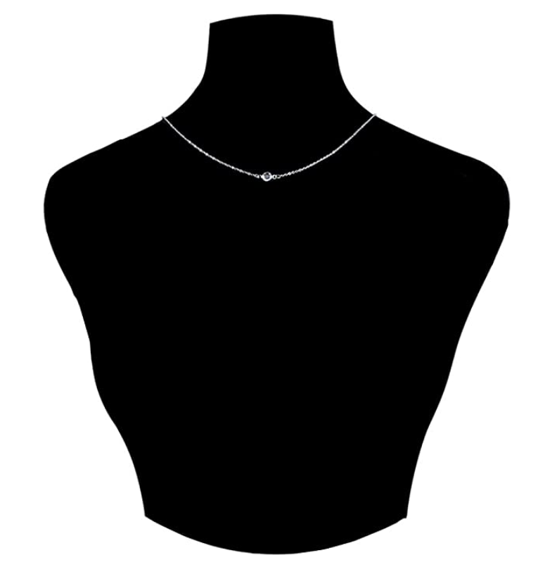 Long Silver Back Drop Crystal Bling Womens Wedding or Formal Chain Body ...