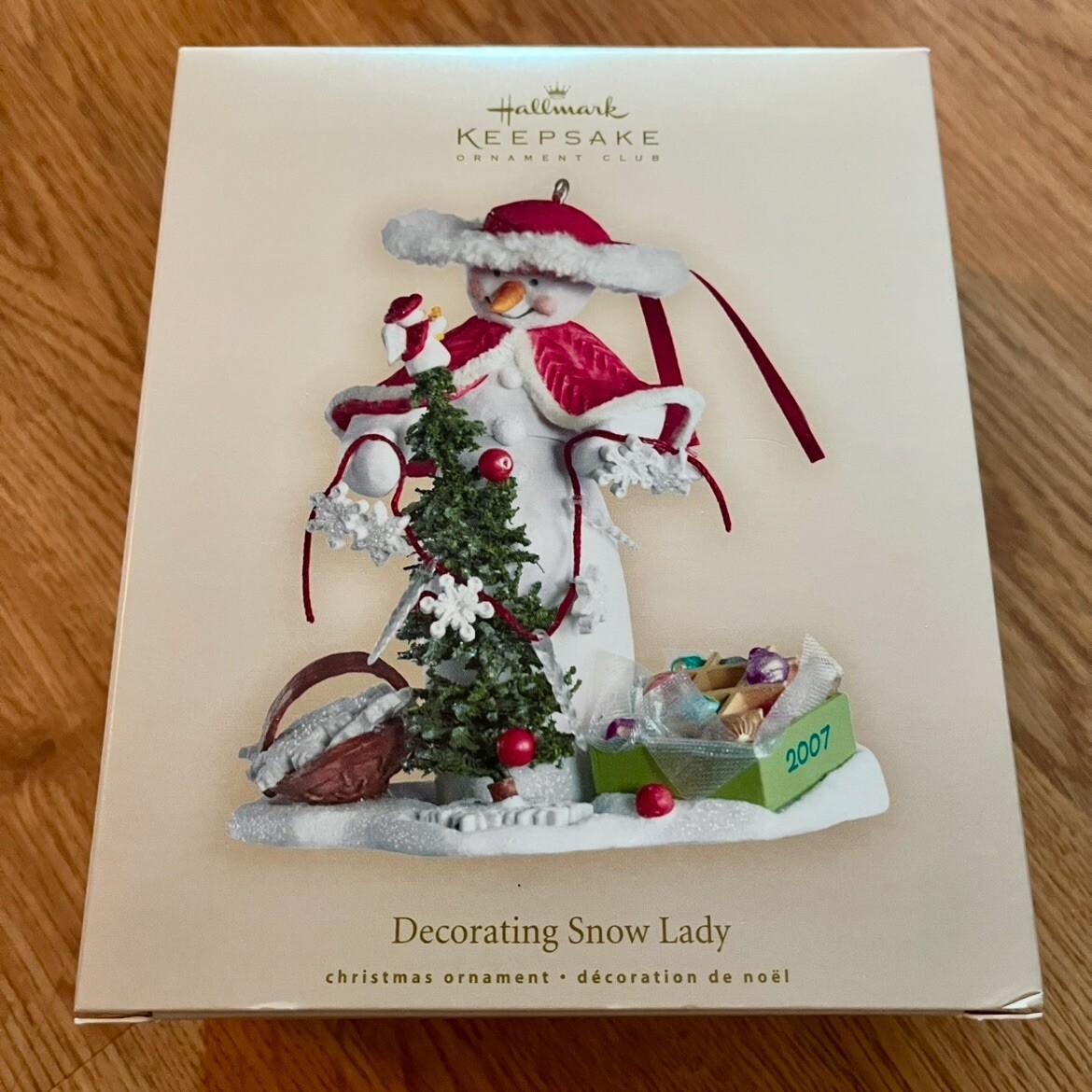 Hallmark Ornaments - 2007 Decorating Snow Lady - Snowtop Lodge ...