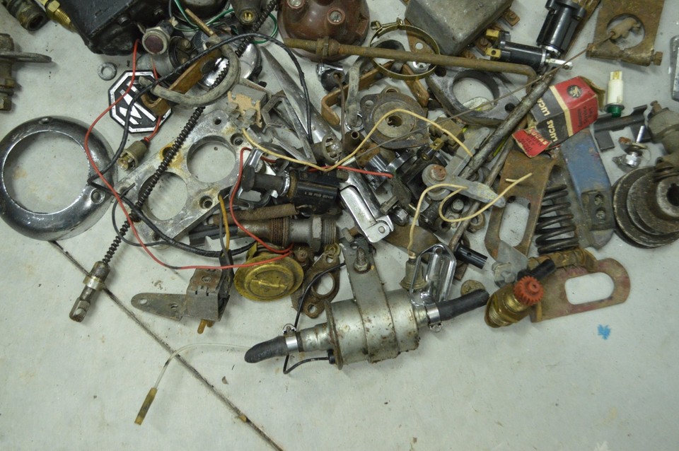 Lot of MG MGB Magnette Morris Minor Hardware Engine Window Parts OEM | eBay