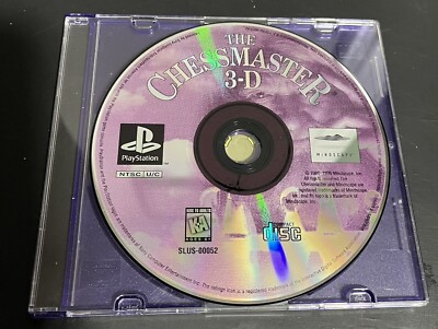 Chessmaster 3-D Sony PlayStation 1 - Mindscape Inc. 1996 - DISC ONLY ...