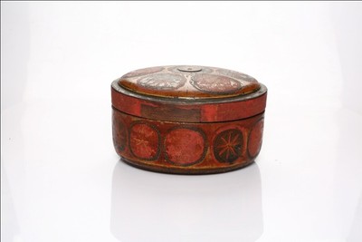 Woodenware - Round Wooden Box