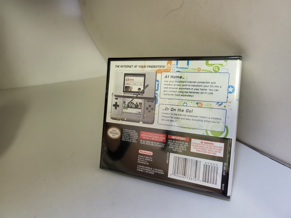 NEW Sealed Nintendo DS Web internet Browser Cartridge/Memory Expansion ...