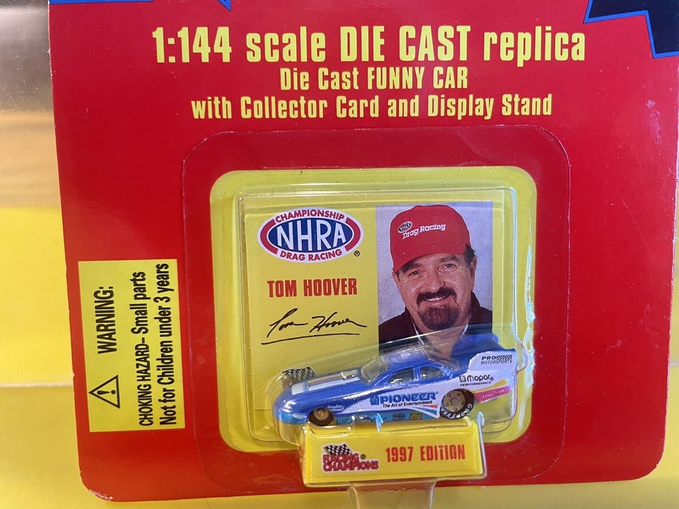 RACING CHAMPION BRYAN REFFNER NASCAR TRUCK/TOM HOOVER FUNNY CAR 1/144 ...