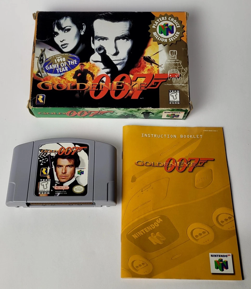 Goldeneye N64 Box