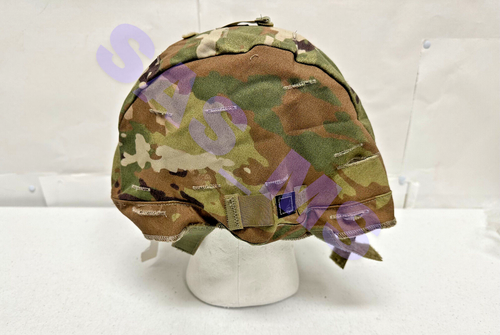 ARMY ISSUED W-2 OCP SCORPION ACH HELMET COVER MULTICAM W/IR TABS SMALL ...
