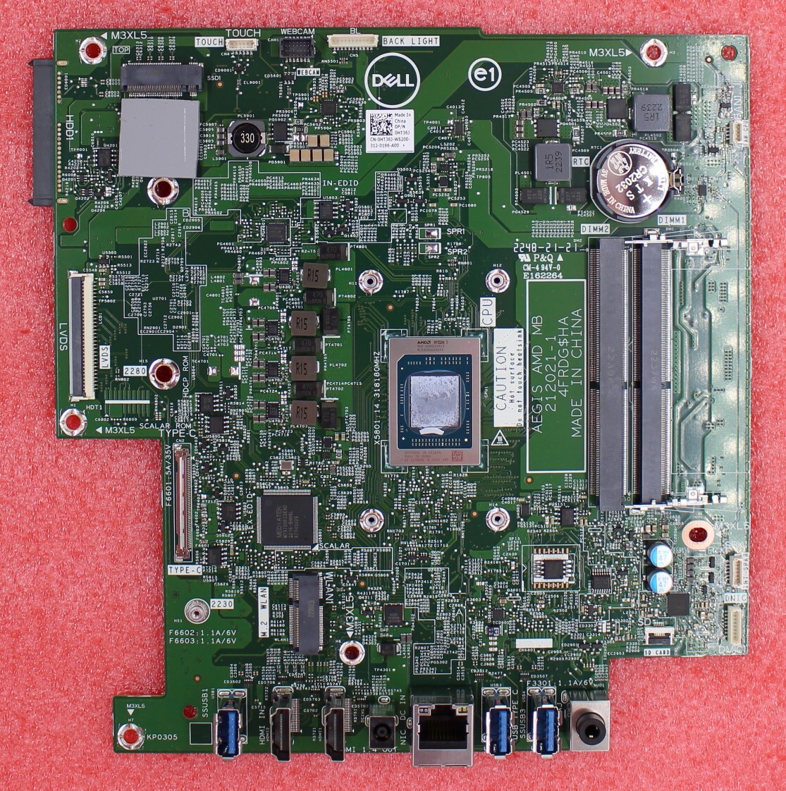 DKKCF - Dell Inspiron 5415 AIO Ryzen 5 5625U Motherboard | eBay