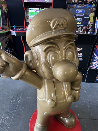 Mario Life Size Statue Store Display Authentic Nintendo vintage 90s ...