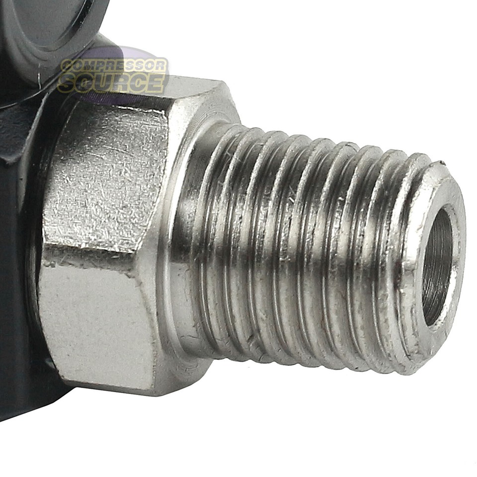 2 Prevost Universal 360 1/4" NPT Compressed Air Flow Tool Hose ...