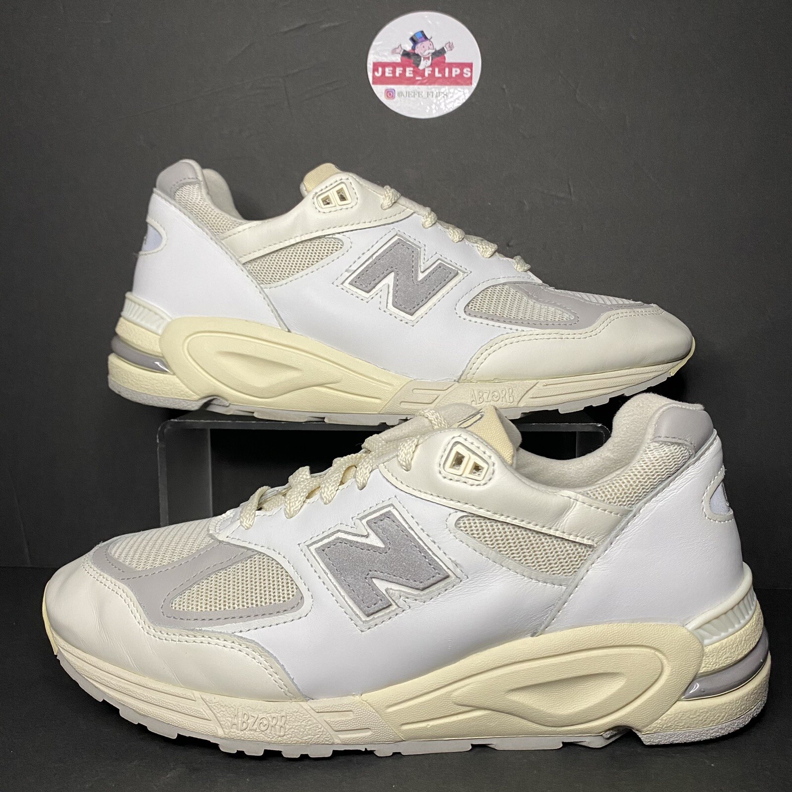 New Balance 990v2 MiUSA Teddy Santis Sea Salt 2022 - … - Gem