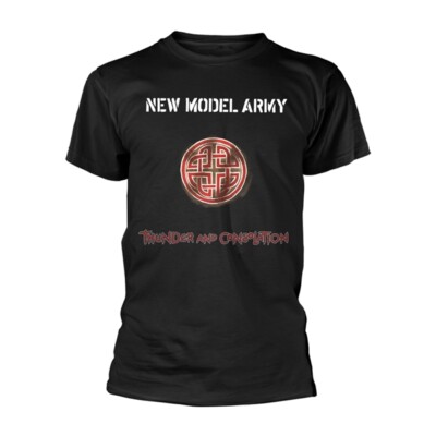 New Model Army 'Thunder and Consolation' Black T shirt - NEW | eBay