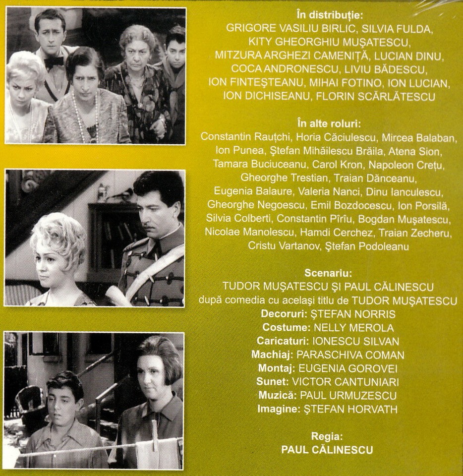 Romania Film Titanic Vals DVD Movie Grigore Vasiliu Birlic Comedy | eBay