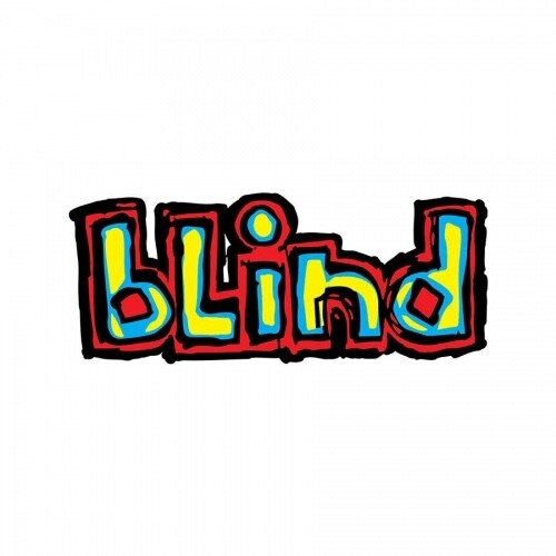 Blinde Skateboard Logos Blind OG Ripped Sticker