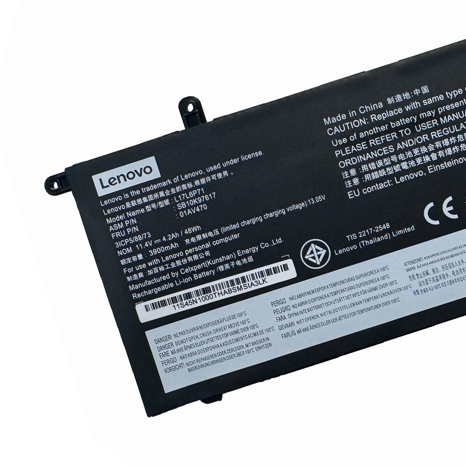 Genuine 01AV470 L17L6P71 SB10K97617 Battery For Lenovo ThinkPad X280 ...