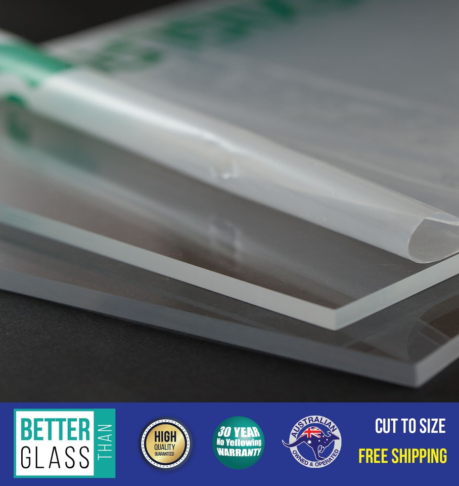 CLEAR ACRYLIC PERSPEX Sheet (6mm) BEST Price & Quality BULK DISCOUNT ...