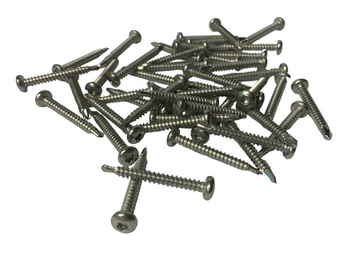 Edelstahl Bohrschraube DIN 7504 M 2,9 - 6,3 Linsenkopf selbstschneidend ...