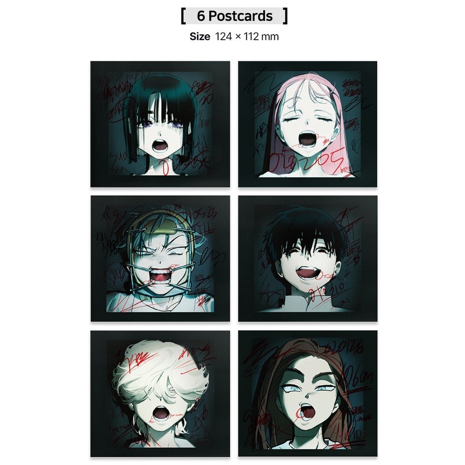 Alien Stage Official Album VOL.1 Soundtrack CD Postcards Polaroid Anakt ...