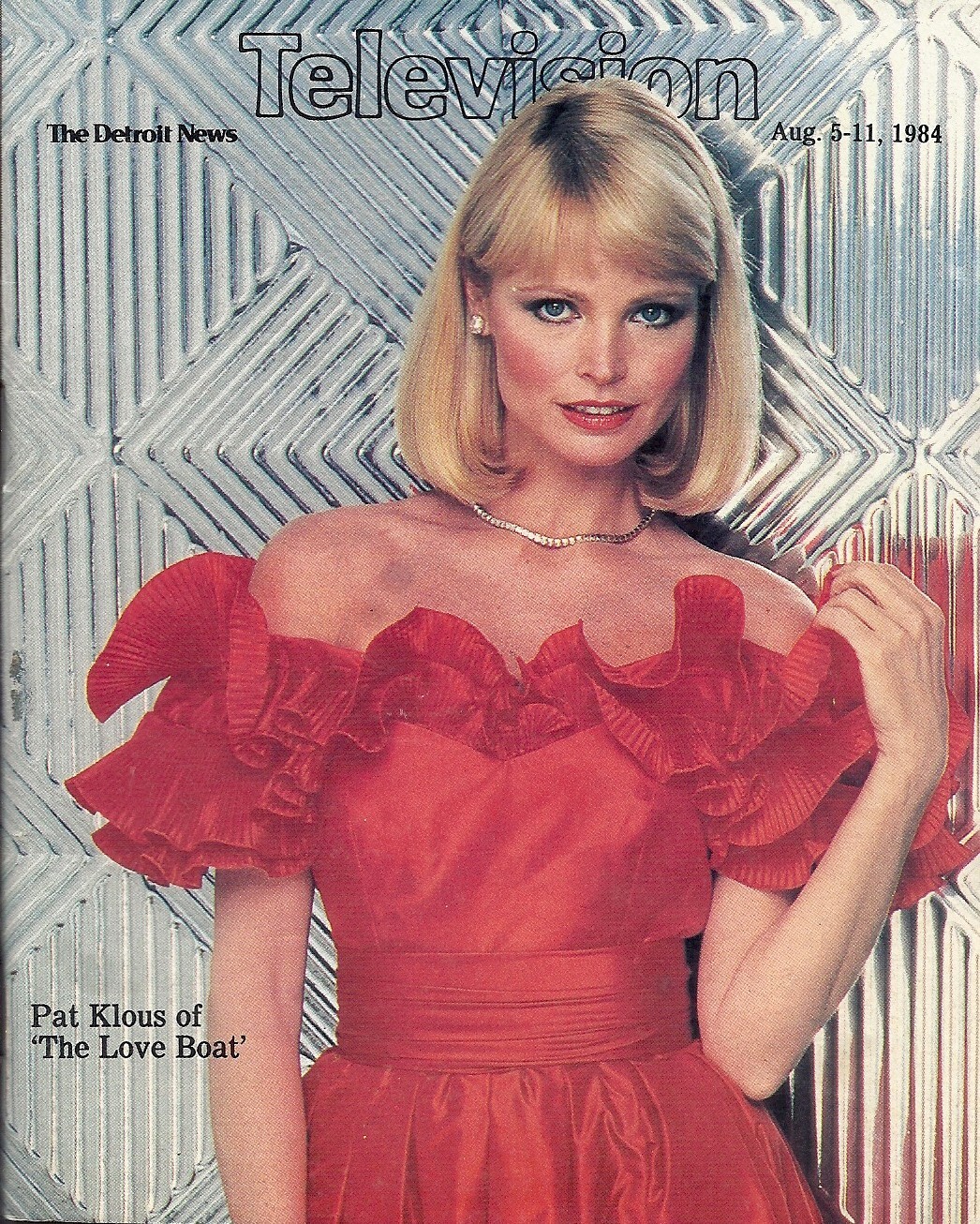 RARE 1984 PAT KLOUS TV TELEVISION GUIDE MAGAZINE REGIONAL THE LOVE BOAT ...