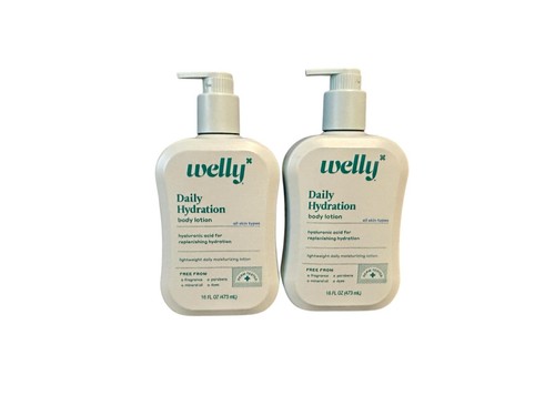 Welly Daily Hydration Body Lotion, 16 Fl Oz, 2 Pack | eBay