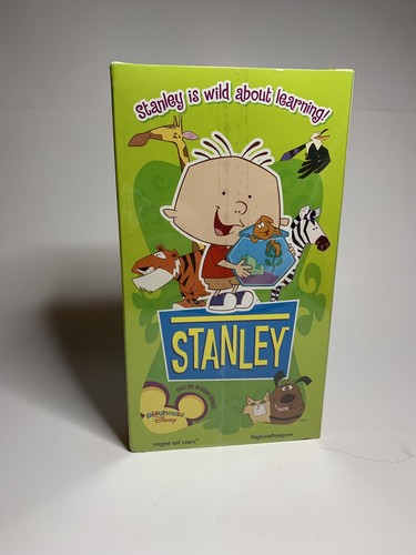 *SEALED* Stanley - Stanley Is Wild About Learning (VHS Tape) (Playhouse ...