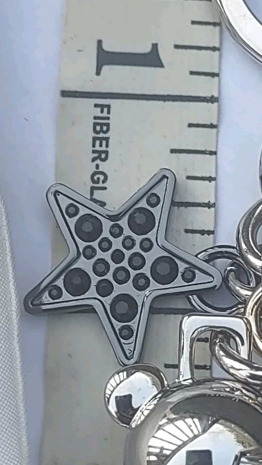 Coach Teddy Bear Star Lightning Bolt Keychain Charm NWT | eBay