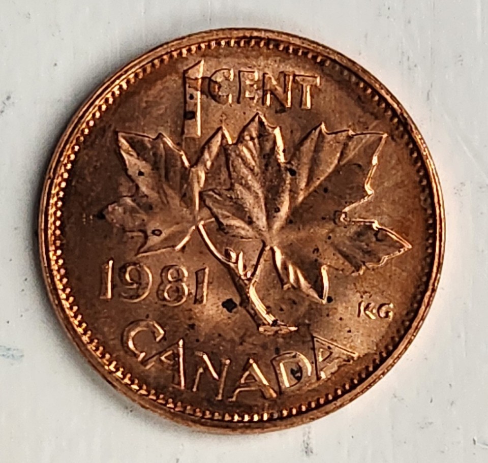 1981 Canada 1 Cent Penny – Elizabeth II – BU Patina – Canadian Coin | eBay