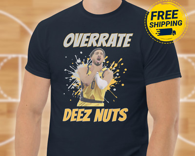 Overrate Deez Nuts Shirt Pacers Shirt Tyrese Haliburton Knicks Choke ...