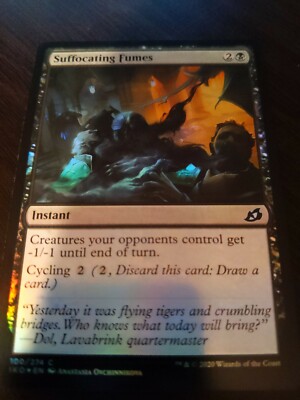MTG Ikoria Suffocating Fumes 100/274 Foil | eBay