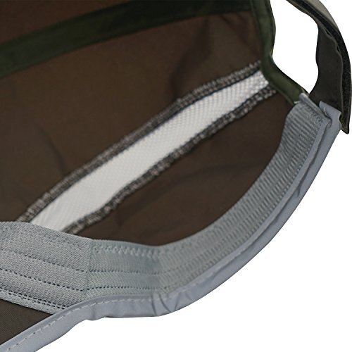Foldable Mesh Sports Cap with Reflective Stripe Breathable Sun Army ...