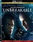 Unbreakable [New 4K UHD Blu-ray] With Blu-Ray, Ultimate Ed, 4K ...